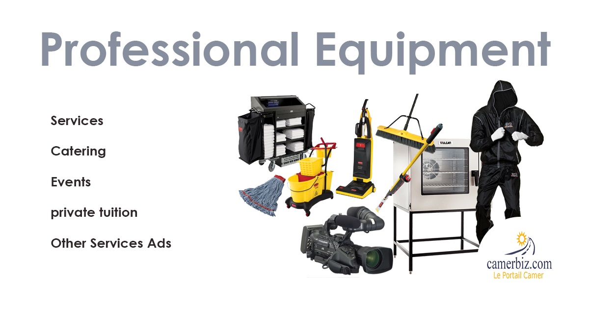 Ads for professional equipments in Cameroon. Buy and sell professional ...